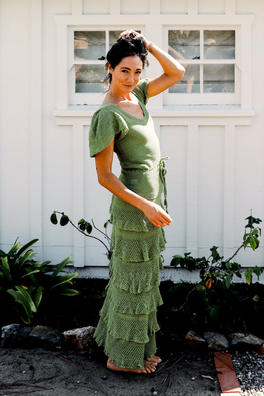 The Maxi Skirt in Olive – Alexis Co.