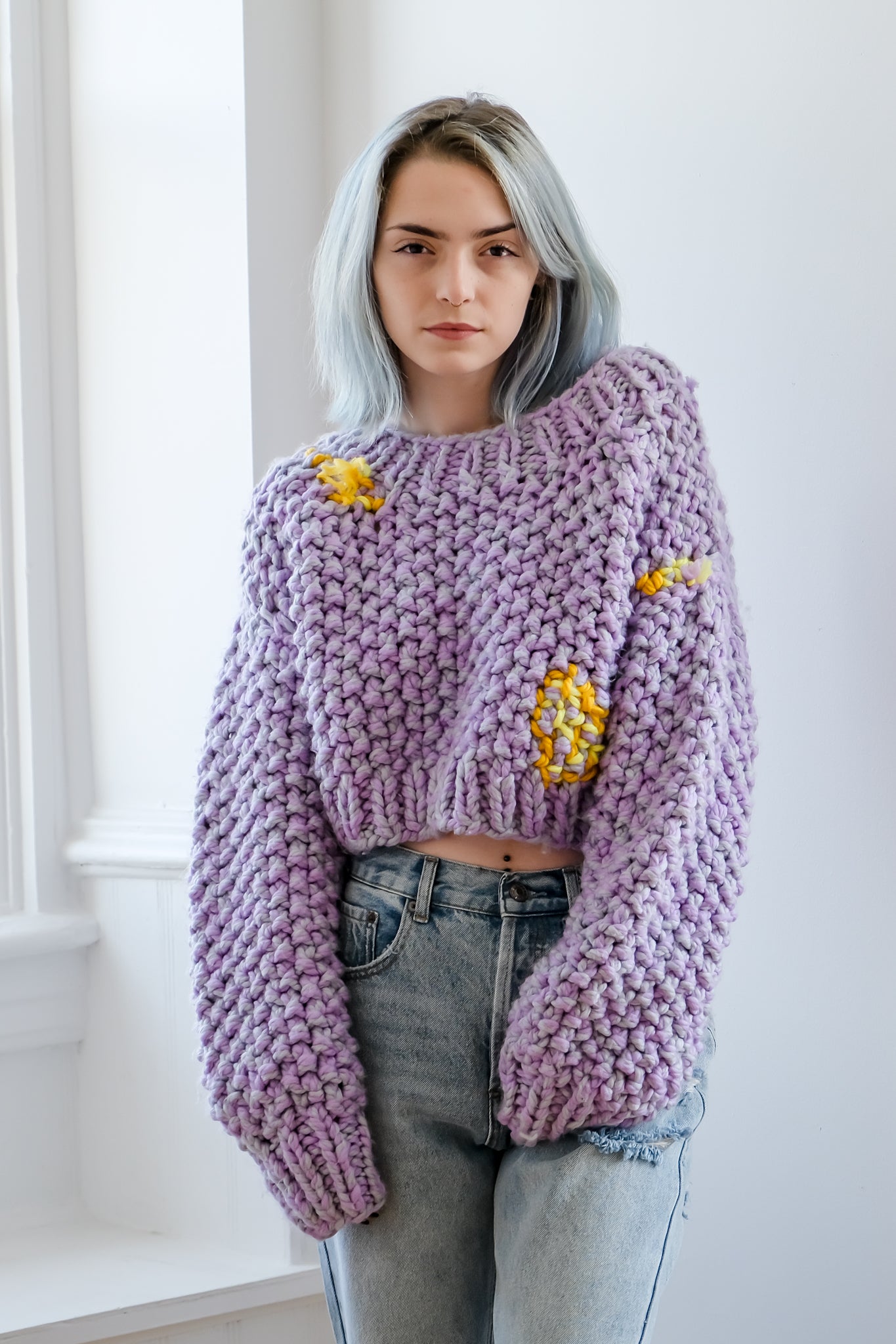 Yellow Heart Sweater – Alexis Co.